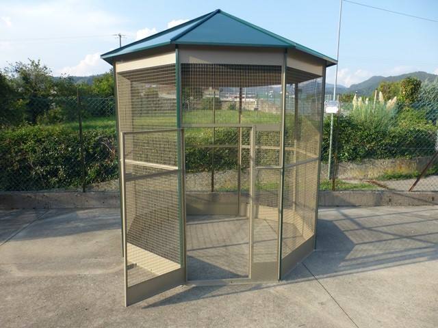 Voliera ottagonale - Cod. VLO0022B